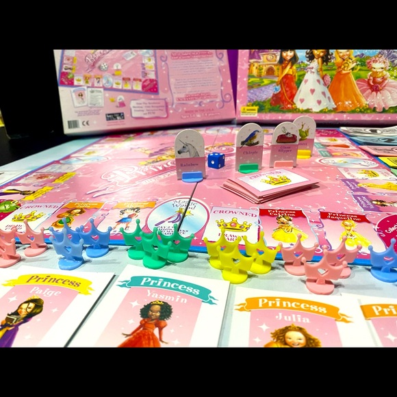 Late for the Sky | Toys | Princess Opoly Board Game An Enchanting Game ...